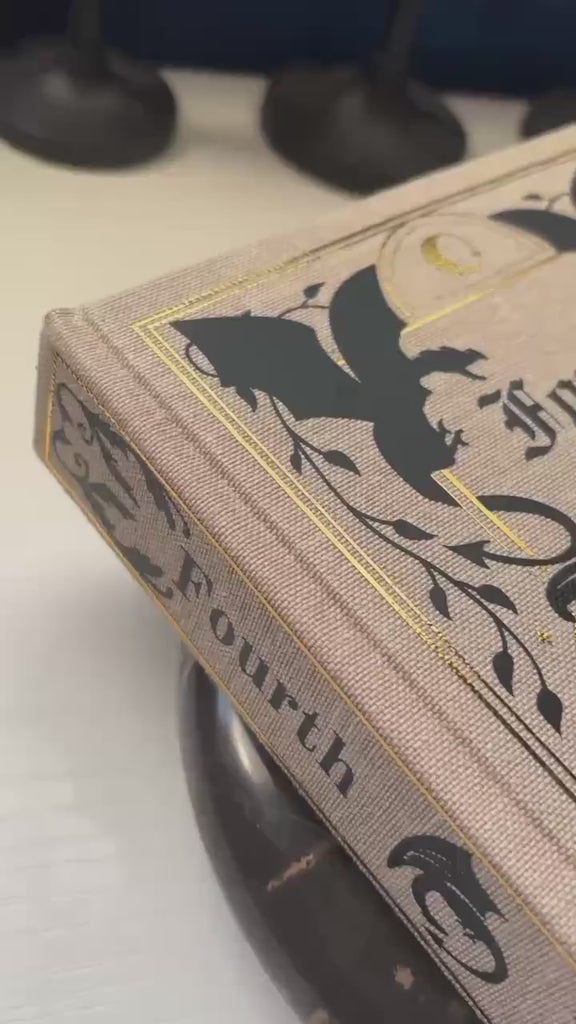 Fourth Wing by Rebecca Yarros Rebind | Handmade Custom Special Edition ...